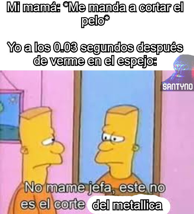 Mi sueño es tener el pelo largo :really: - Meme subido por SANTYNO ...