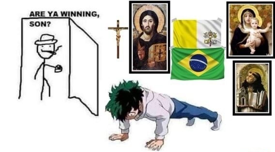 Se fortalecendo para derrotar o diabo - Meme by Jornal_do_Putin3 ...