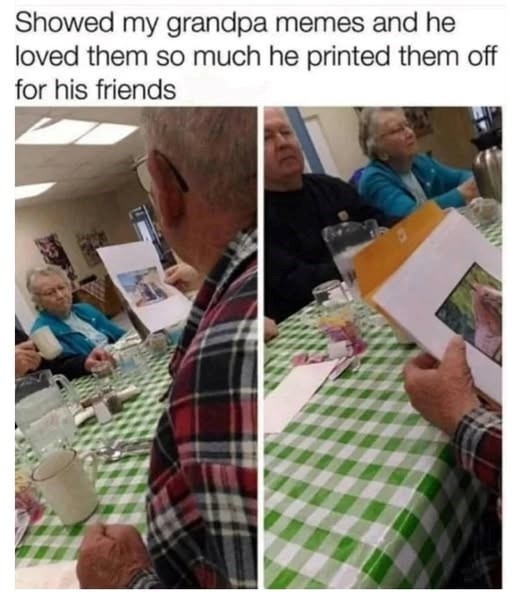 The best Grandpa memes :) Memedroid
