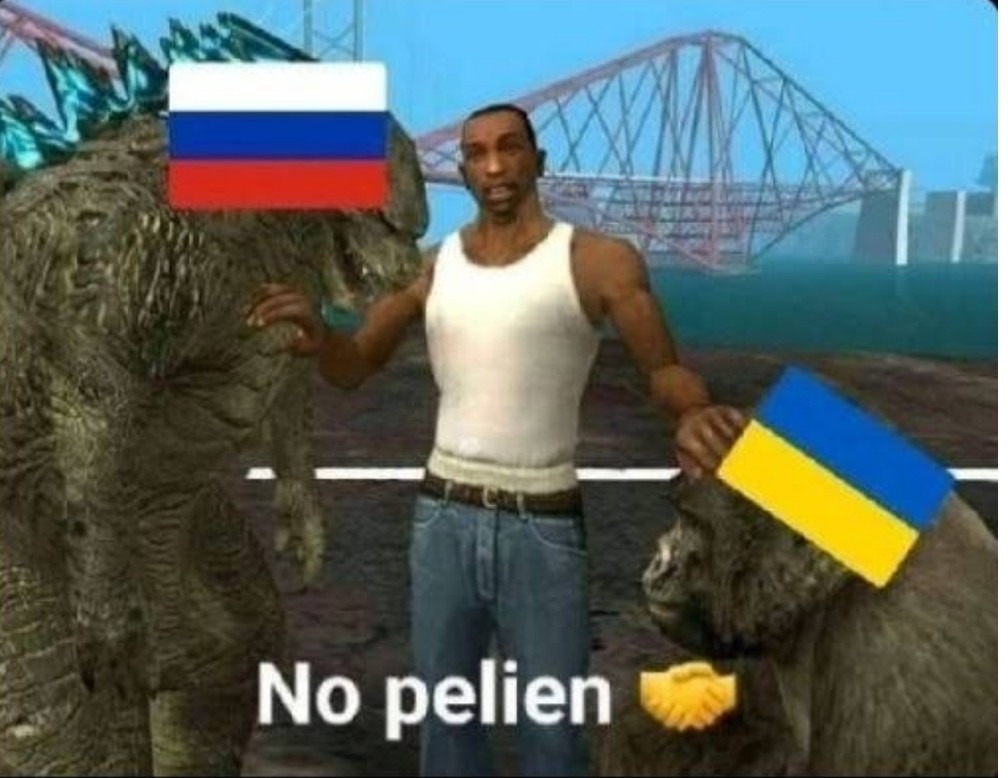 No pelien - Meme subido por Manupibe :) Memedroid