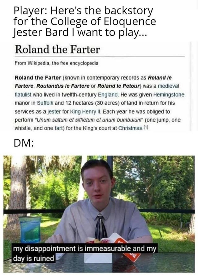 The best Bard Class memes :) Memedroid