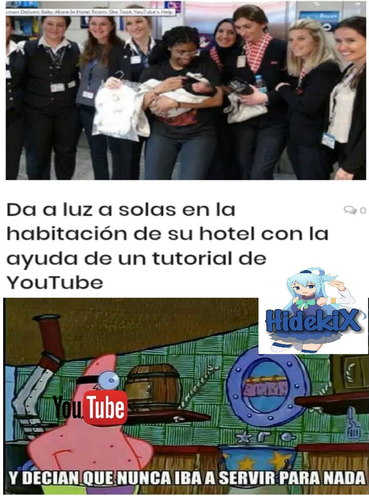 Tutorial de parto - Meme subido por HidekiX :) Memedroid