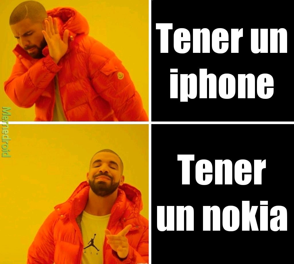 El nokia aguanta mas - Meme subido por Gumball_watterson67 :) Memedroid