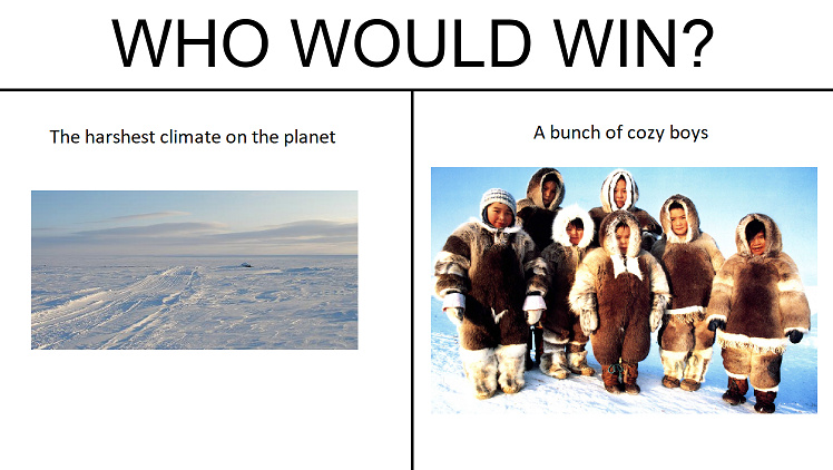 Inuit Memes Here's A Blank "Okay But Logic" Meme Template I Made From