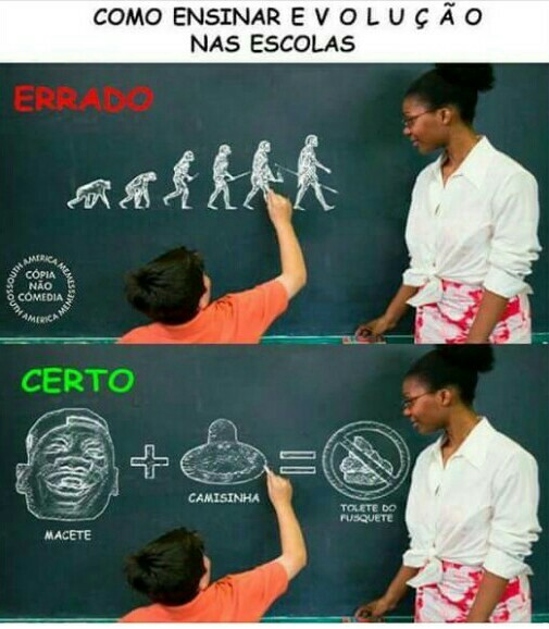 OLHA A EVOLUÇÃO - Meme by masoq :) Memedroid