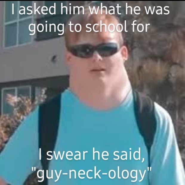 Necks question - Meme by prlugo :) Memedroid