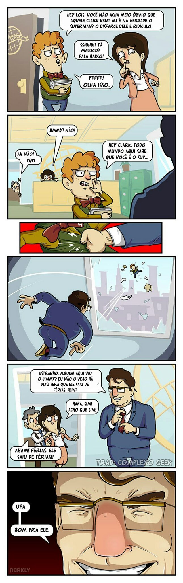 Porque ninguém percebe que o Clark é o super - Meme by matheusrss ...