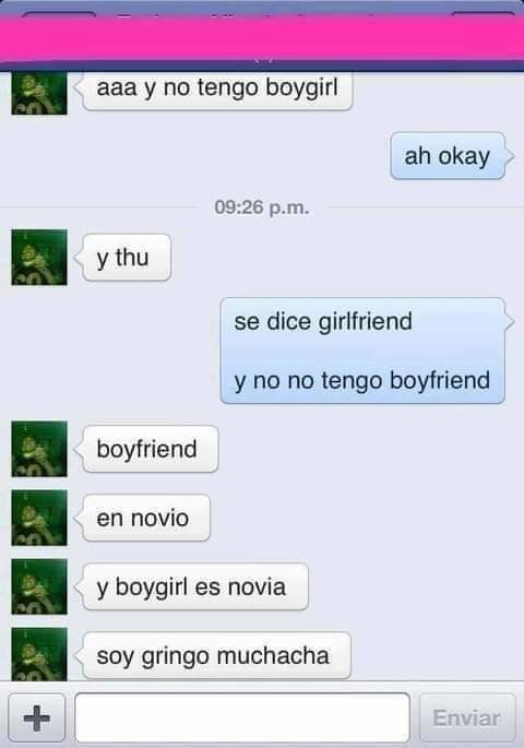 Soy gringo muchacha - Meme subido por Felipe231 :) Memedroid