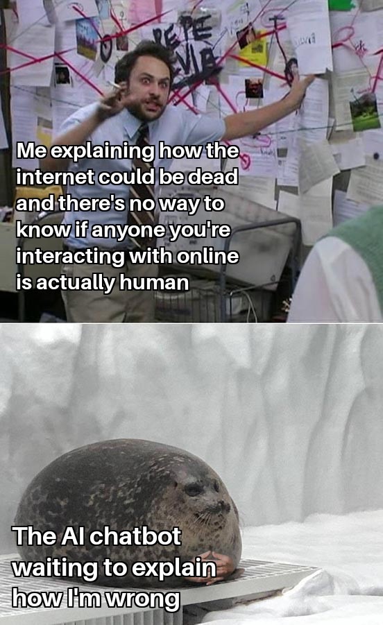 AI chatbot waiting - Meme by Illrandom :) Memedroid