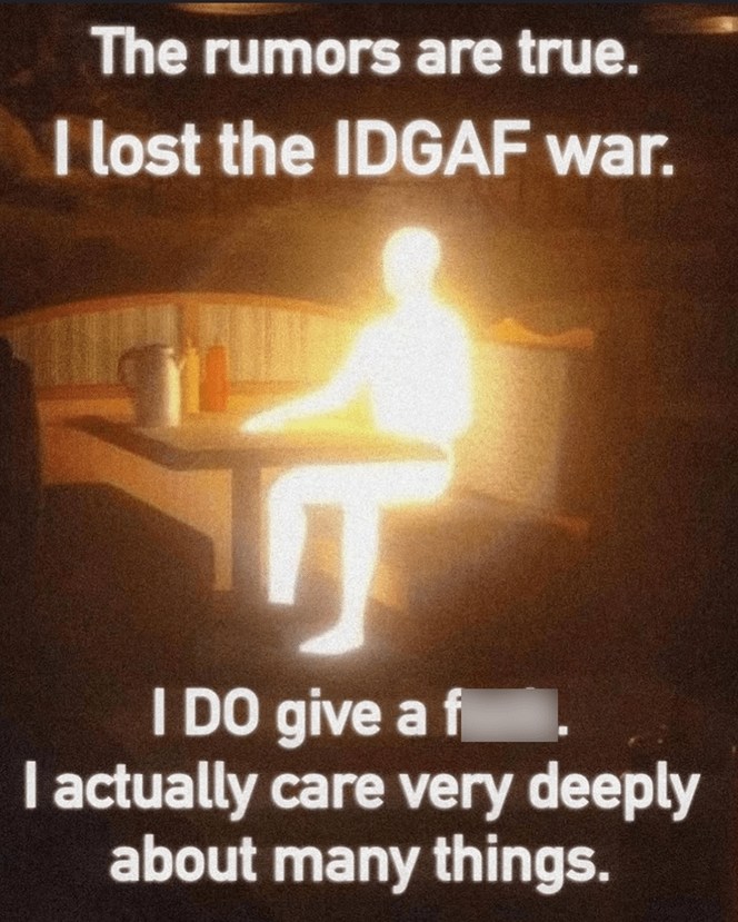 The best Idgaf memes :) Memedroid