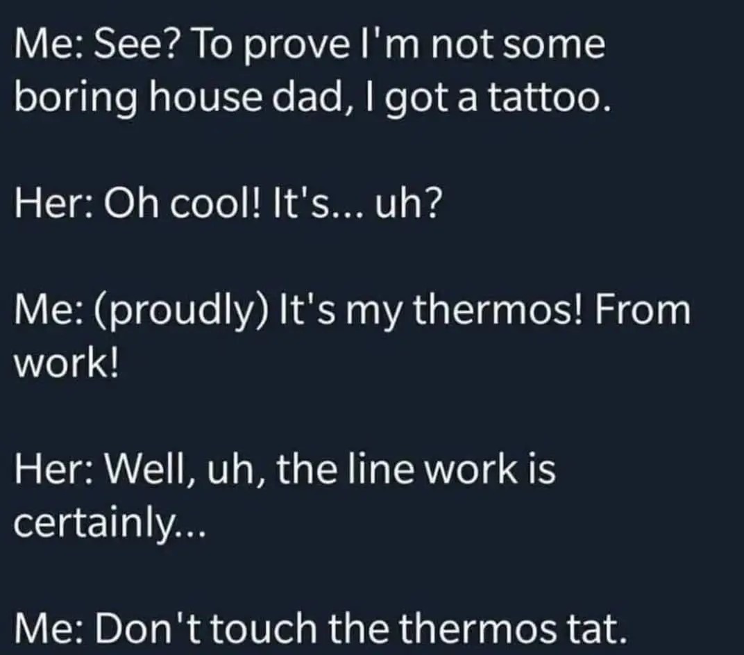 Dad Joke Tattoo Meme By Tbiguy Memedroid