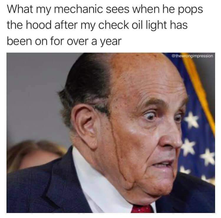 When your friend says they only ever add oil - Meme by weirdal :) Memedroid