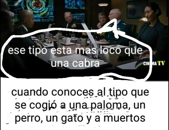 Ese tipo está más loco que una cabra - Meme subido por El_chavo_del_9 :) Memedroid