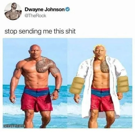 The Rock edit - Meme subido por 1Kingsith :) Memedroid