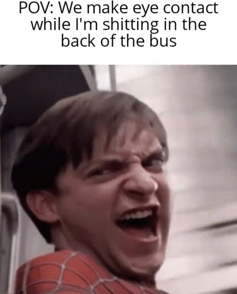 make eye contact to show dominance - Meme by vex390 :) Memedroid