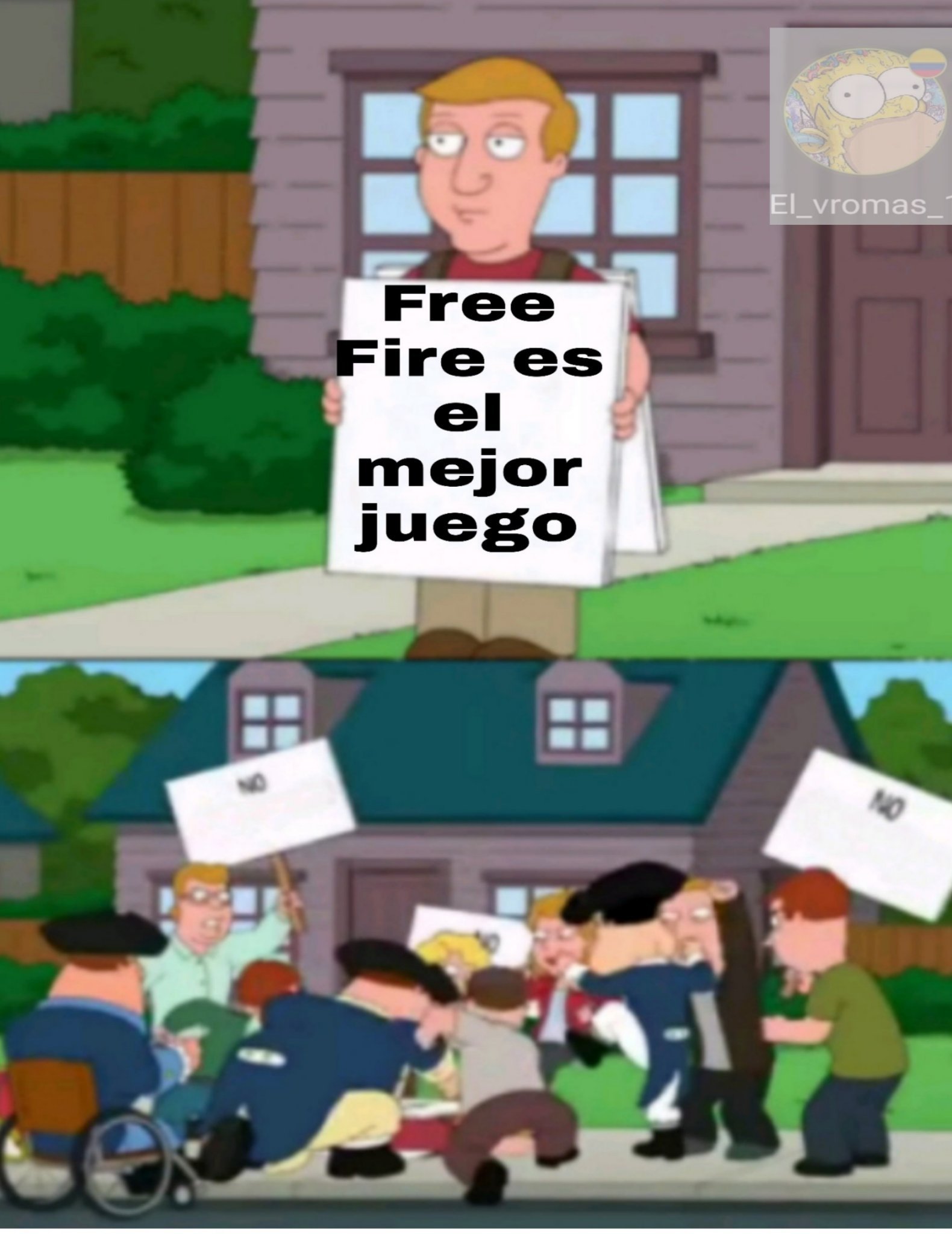 No repost - Meme subido por El_vromas_1 :) Memedroid