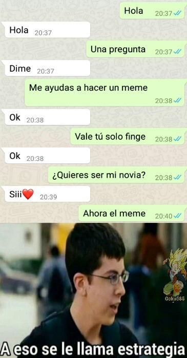 Si llega a top 10 paso su pack - Meme subido por Goku585 :) Memedroid