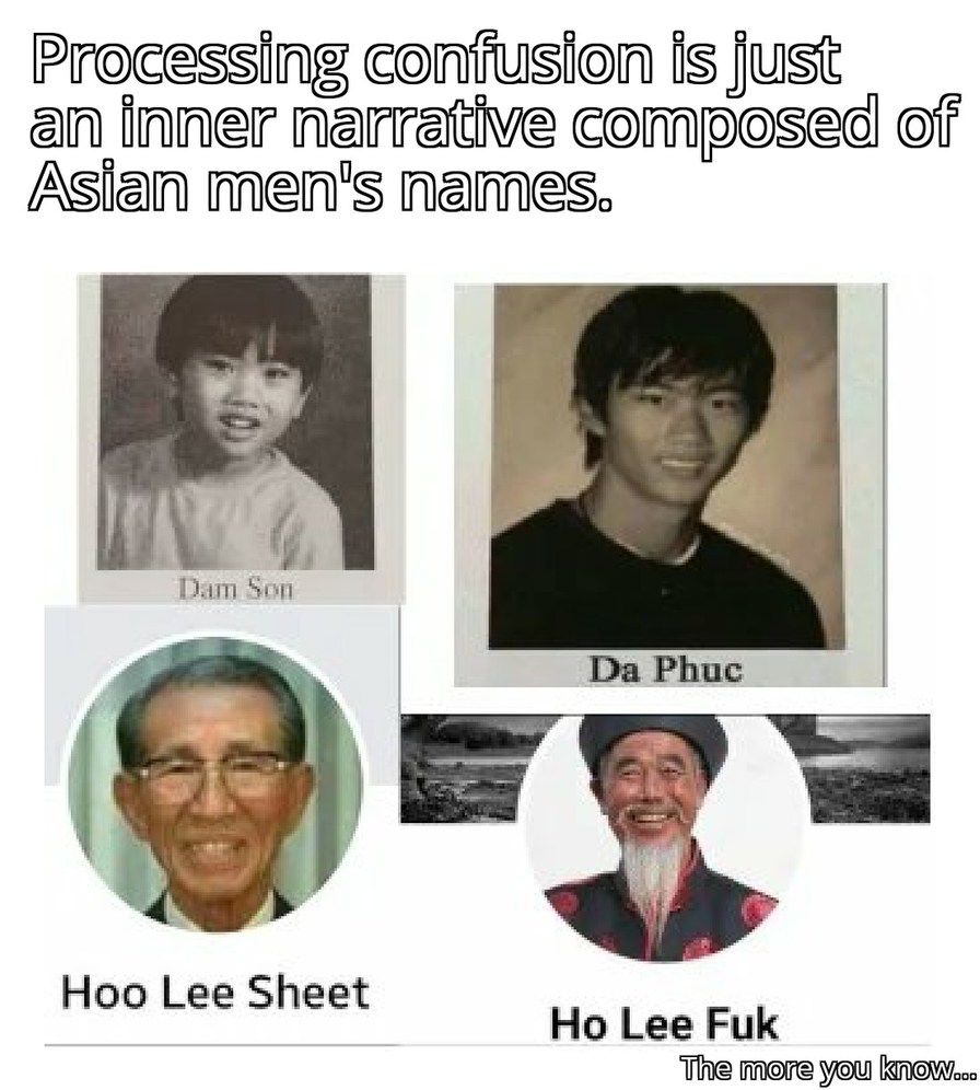 Asian Name Memes