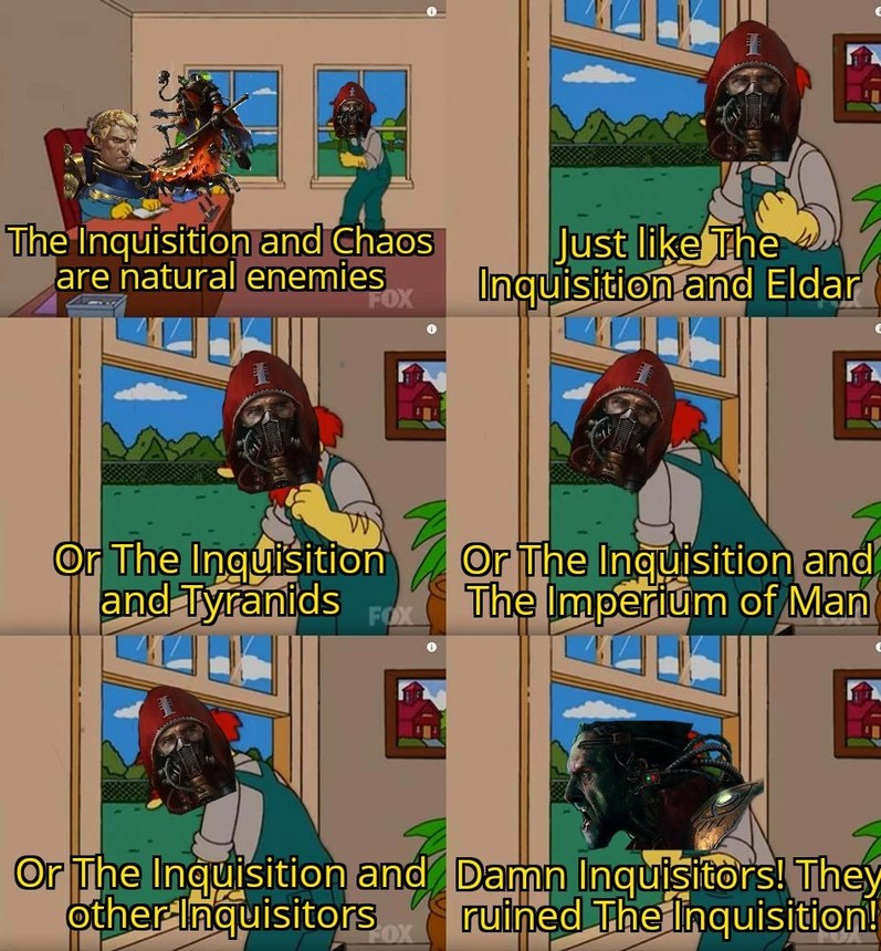 40k Inquisition Memes