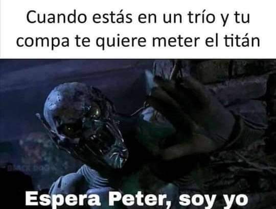 Espera Peter, soy yo. XD - Meme subido por wolschaldo :) Memedroid