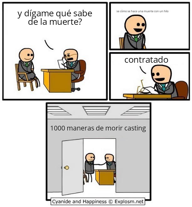 Manera de morir número 129 muerto de risa - Meme subido por chaplinto ...