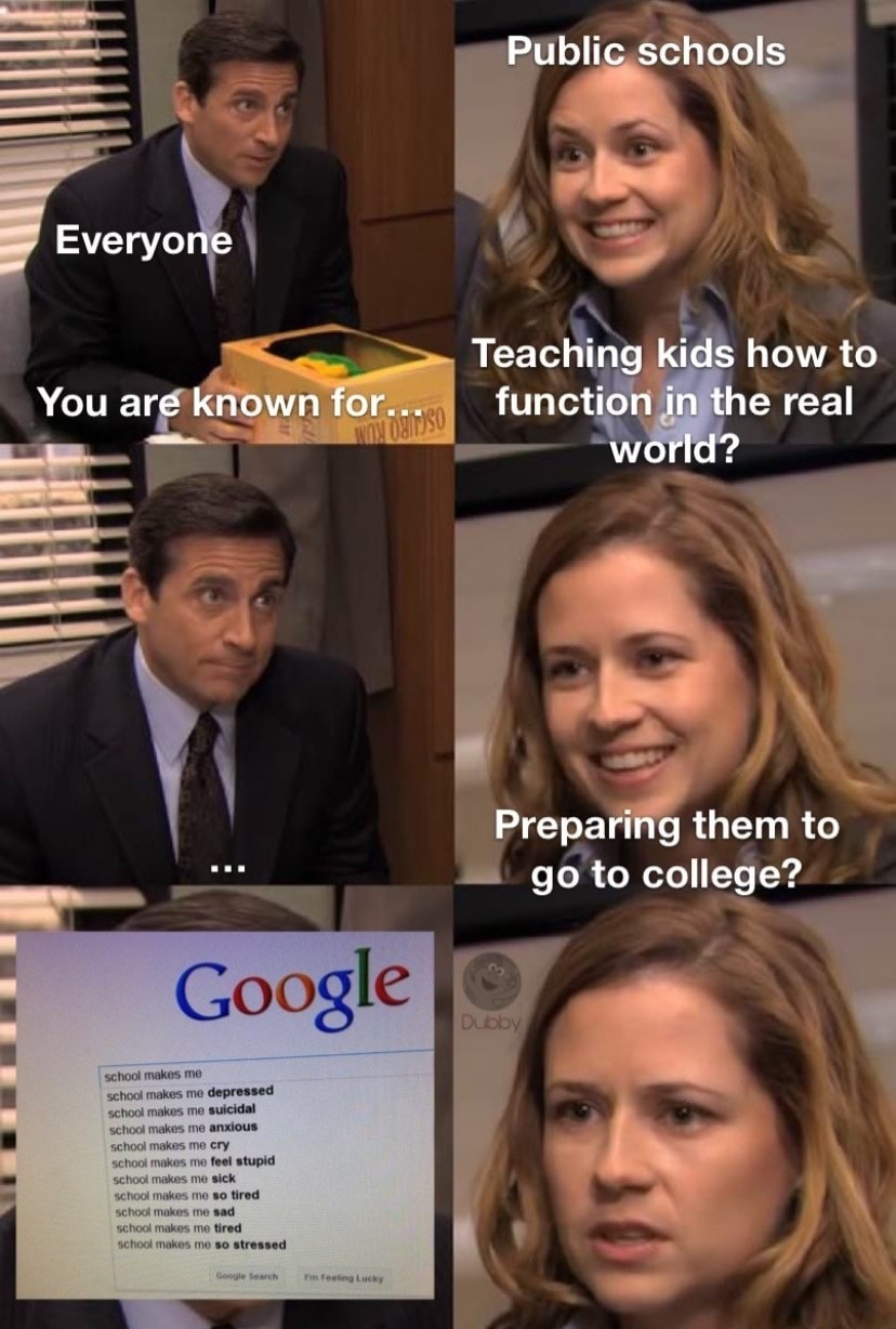 School - Meme by FridayThe13th :) Memedroid