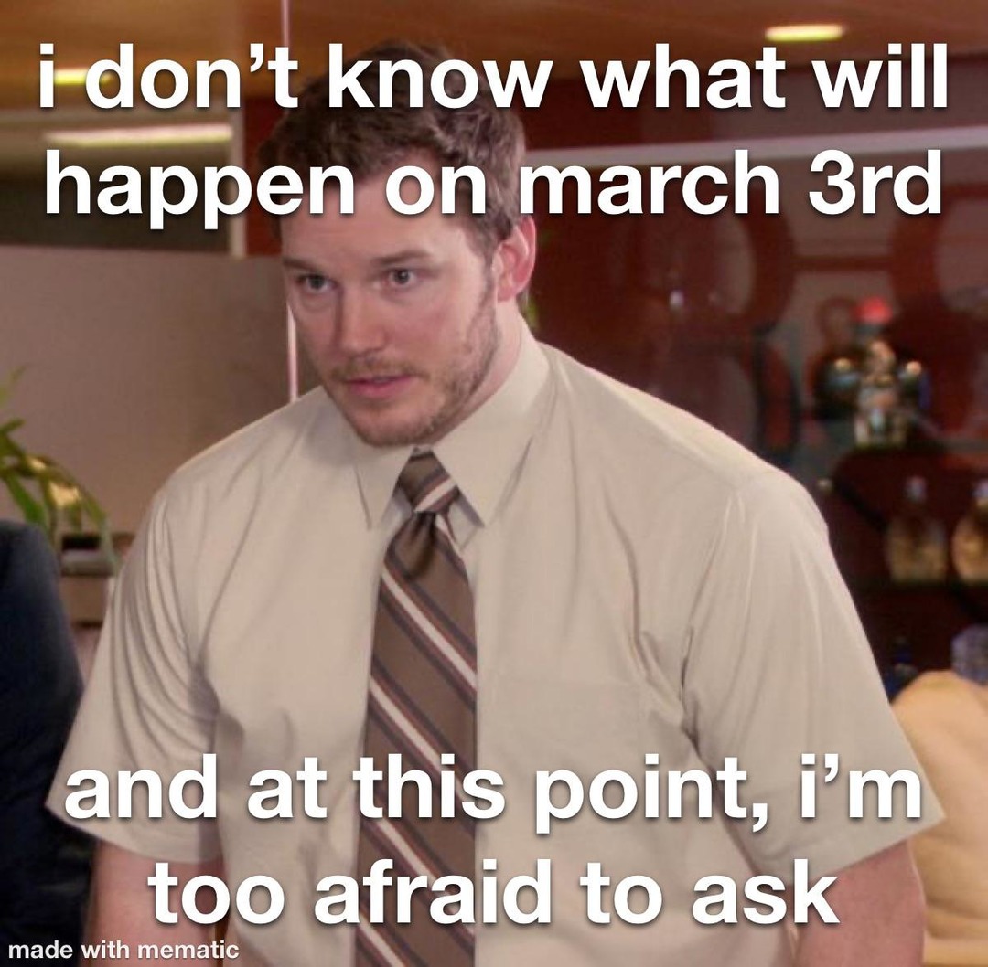 March 3rd meme - Meme by Huntertree :) Memedroid