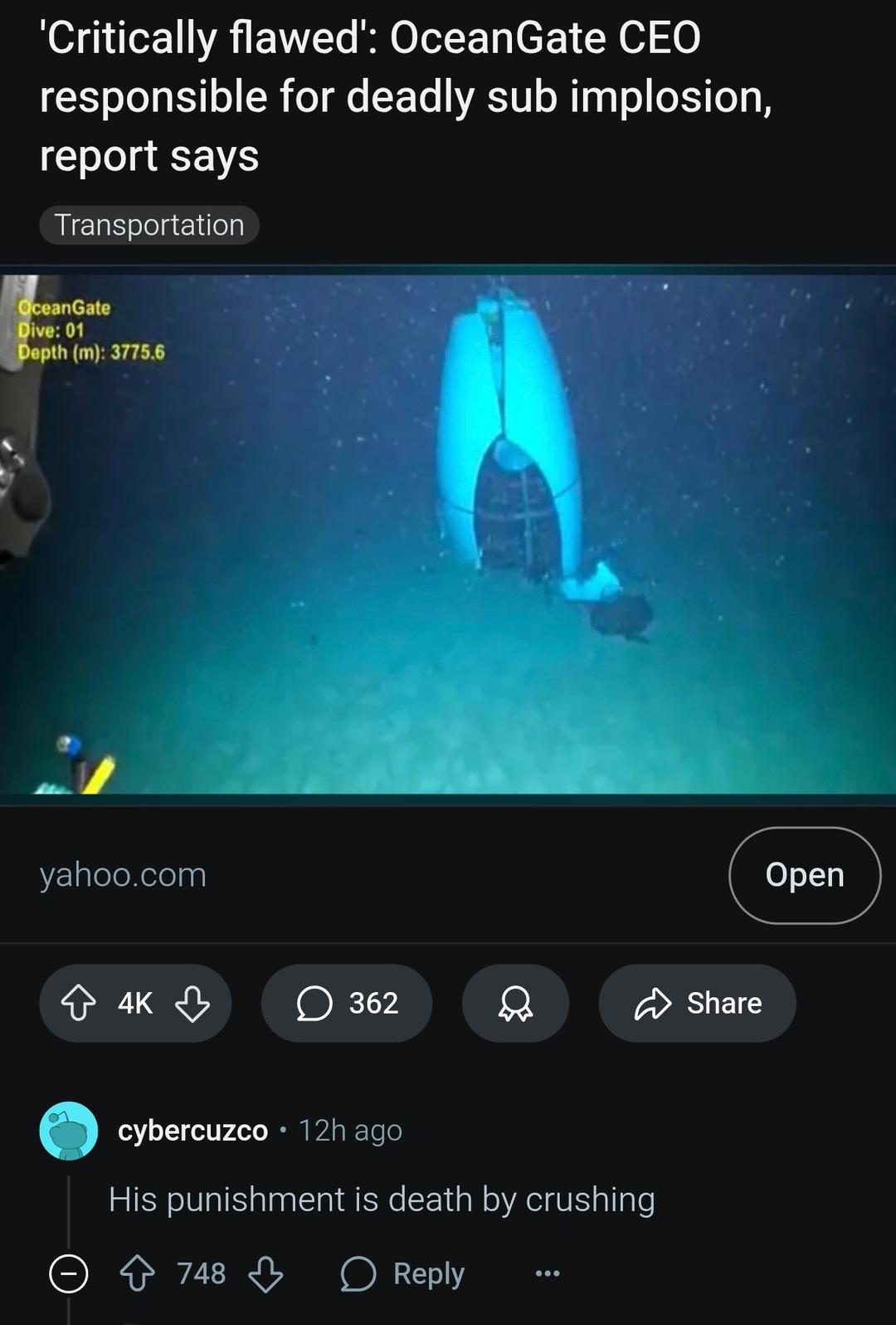 The best Oceangate memes :) Memedroid