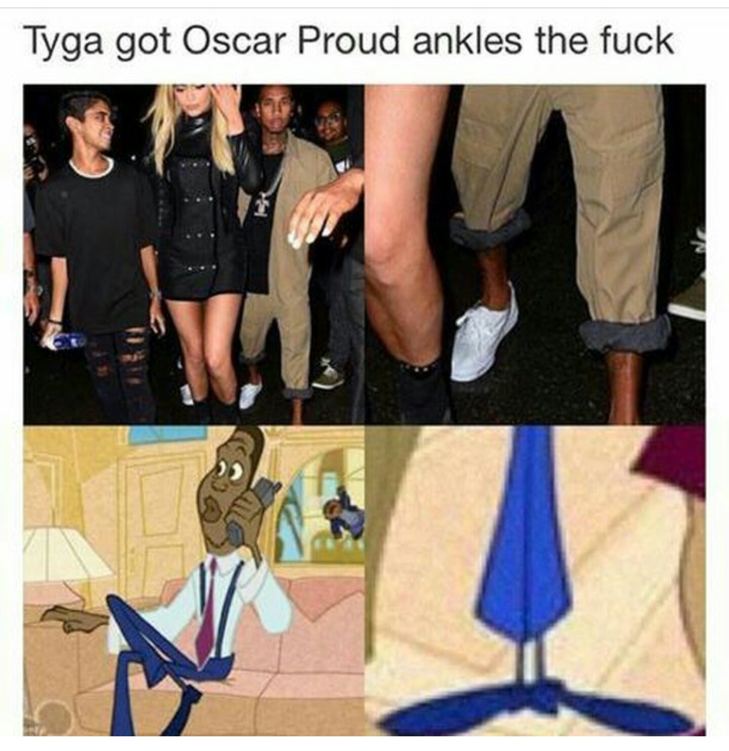 Tyga Ankle Memes ELLE India | #ELLEFashion: In Case You Didn't Know,