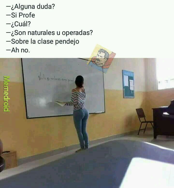 Por mas profesoras asi - Meme subido por ImTheBatman117 :) Memedroid