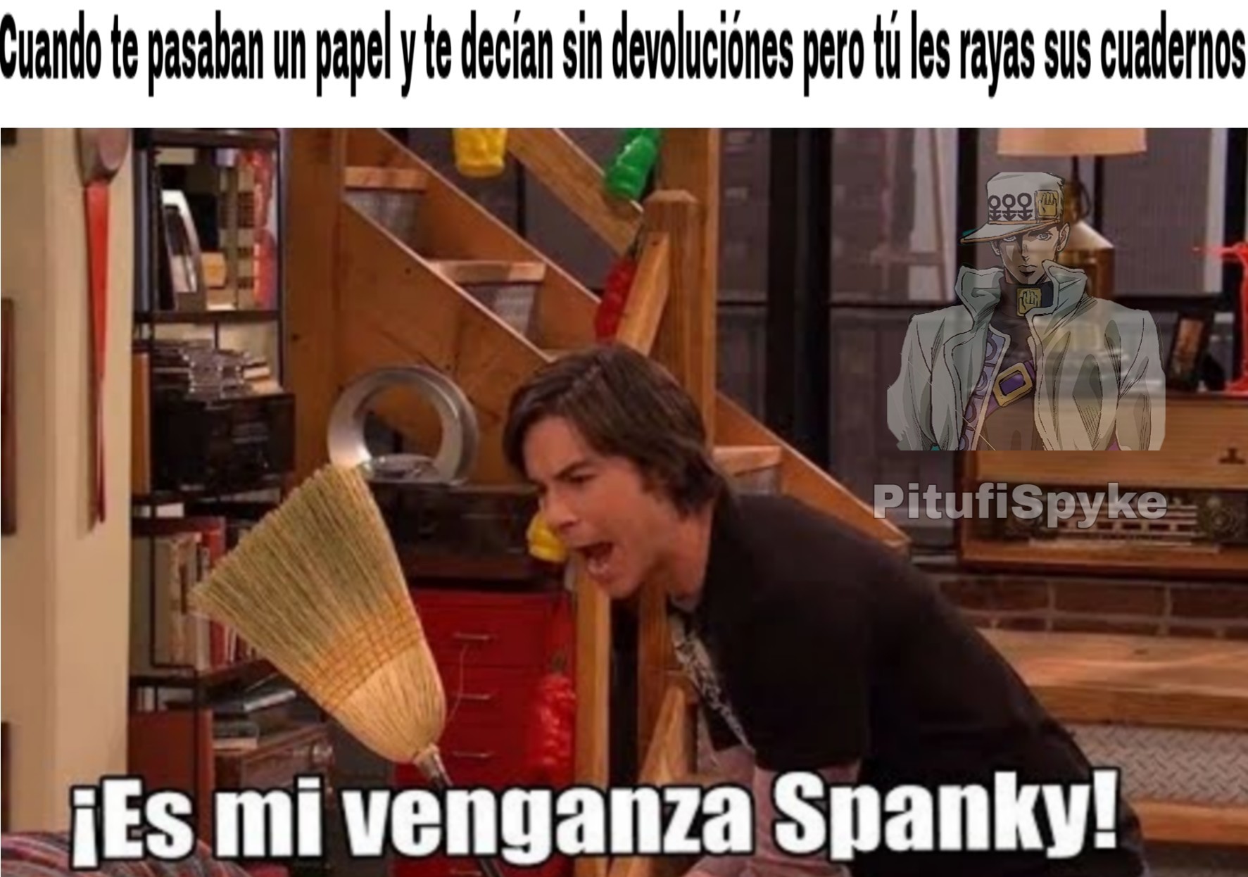 Tenias que ir a botar el papel tu - Meme subido por PitufiSpike ...
