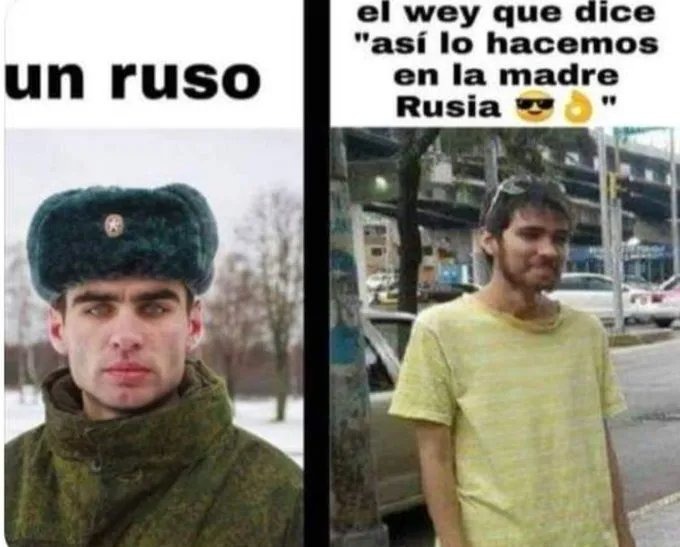 Ruso - Meme subido por Elpauloxd_84 :) Memedroid
