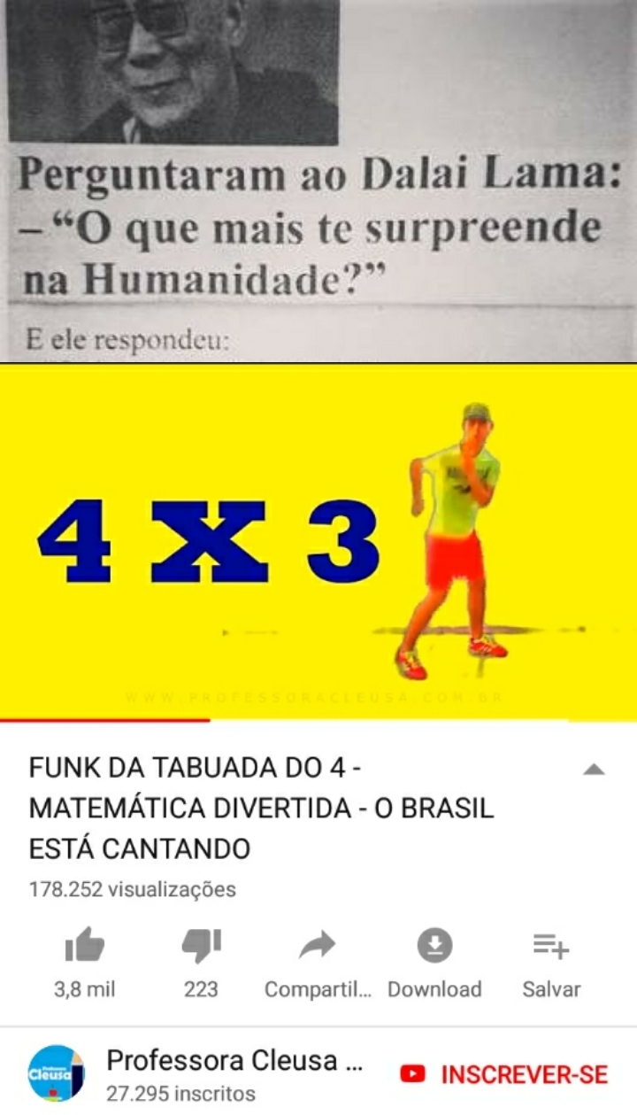 Finalmente vou aprender a tabuada - Meme by Pizzadefrango :) Memedroid