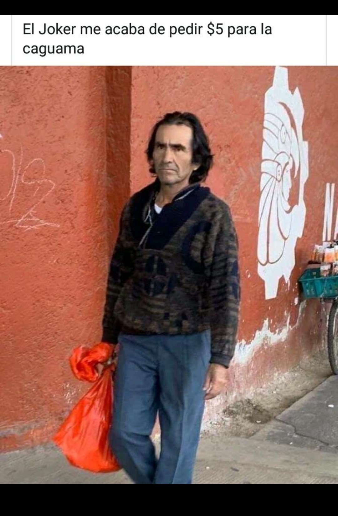 Apoyando al bromas - Meme subido por wolschaldo :) Memedroid