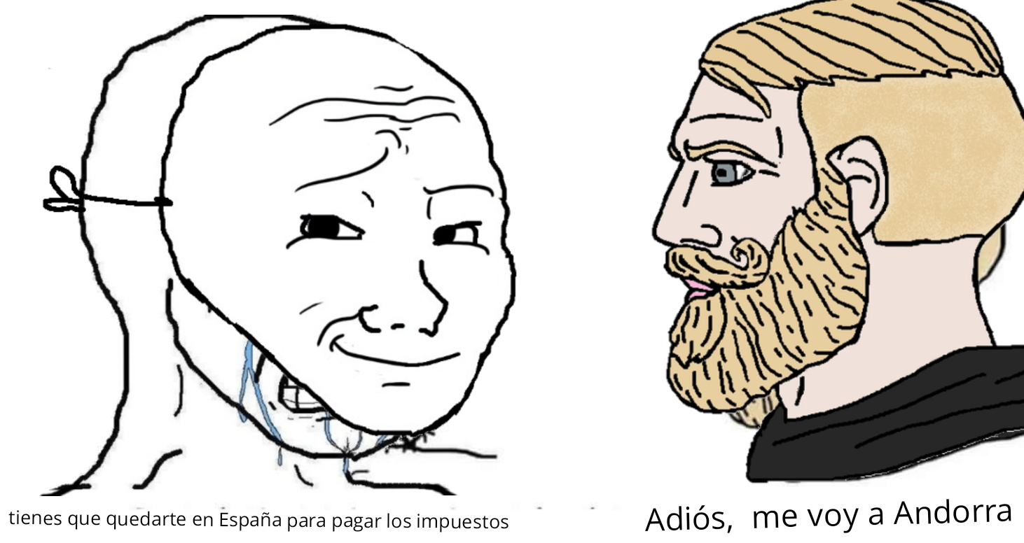 Adiós, me voy a Andorra - Meme subido por Tostapav :) Memedroid