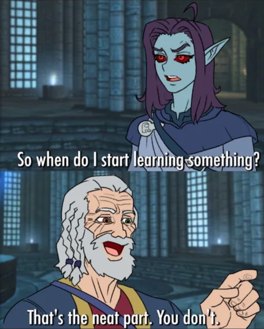 Became arcwizard with only enchanting - Meme by zehart :) Memedroid