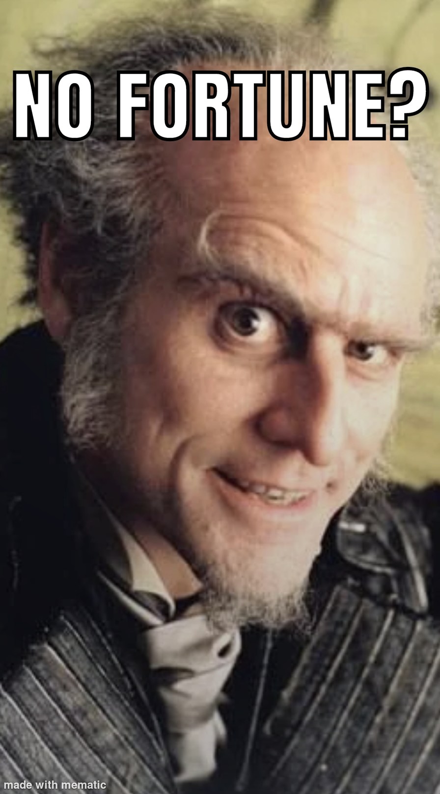 No fortune? - Meme subido por hybridsense153 :) Memedroid