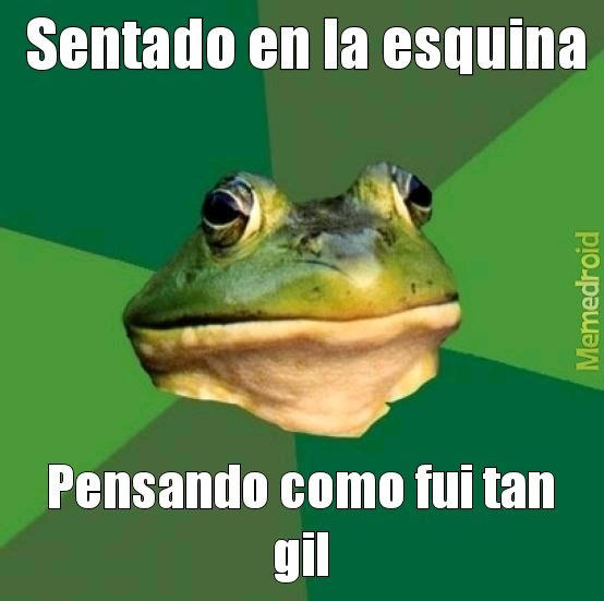 Sentado en la esquina - Meme subido por shrk__boy :) Memedroid