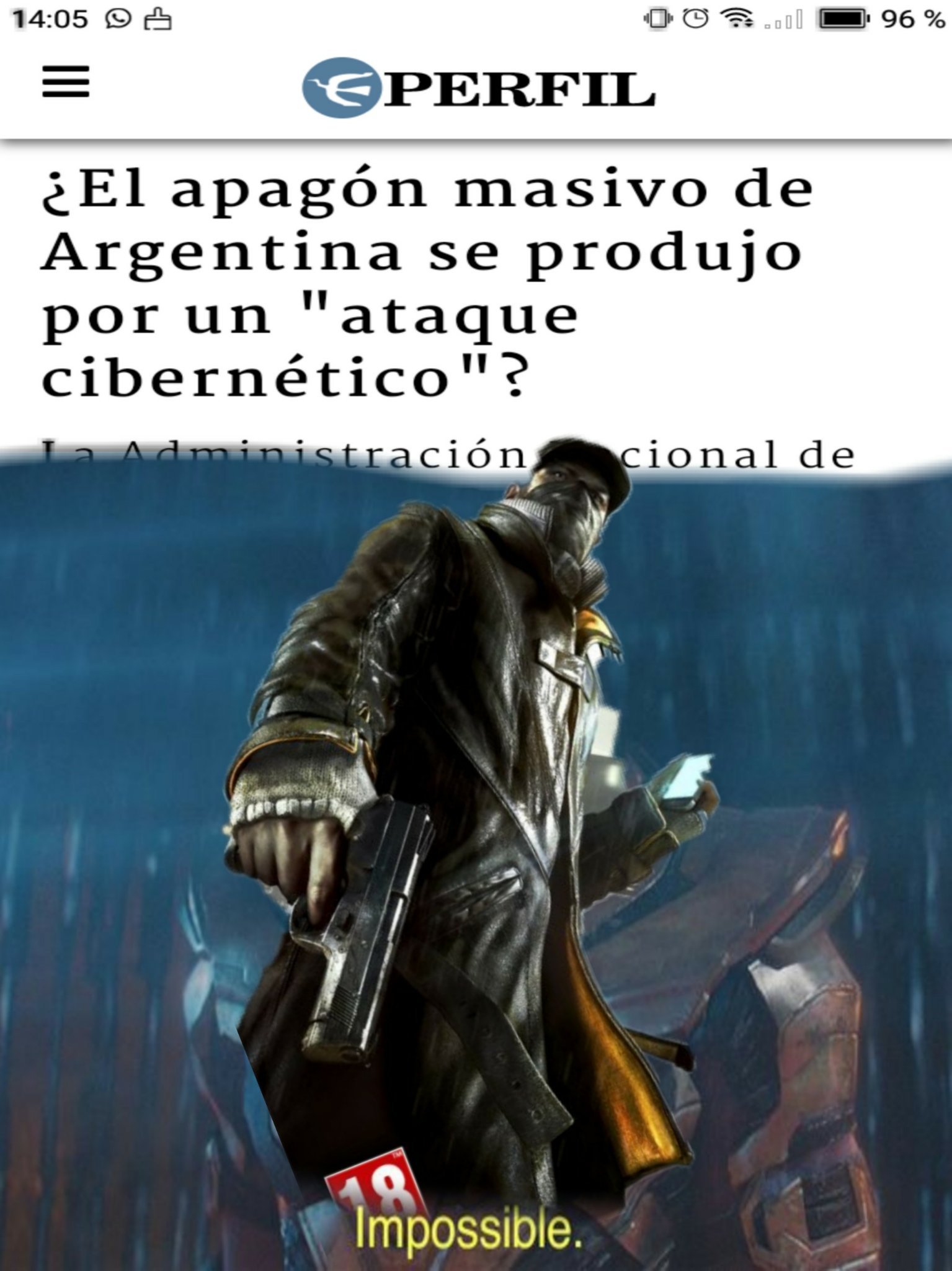 Aiden fue descubierto - Meme subido por Julianceballos :) Memedroid