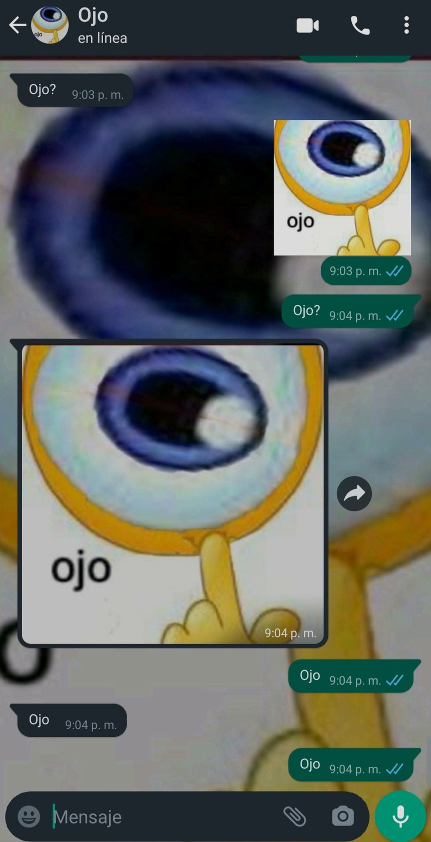 Ojo - Meme subido por Slake :) Memedroid