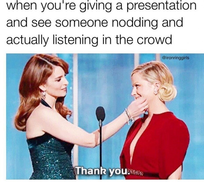 So relatable for my university presentations ^_^ - Meme by ...