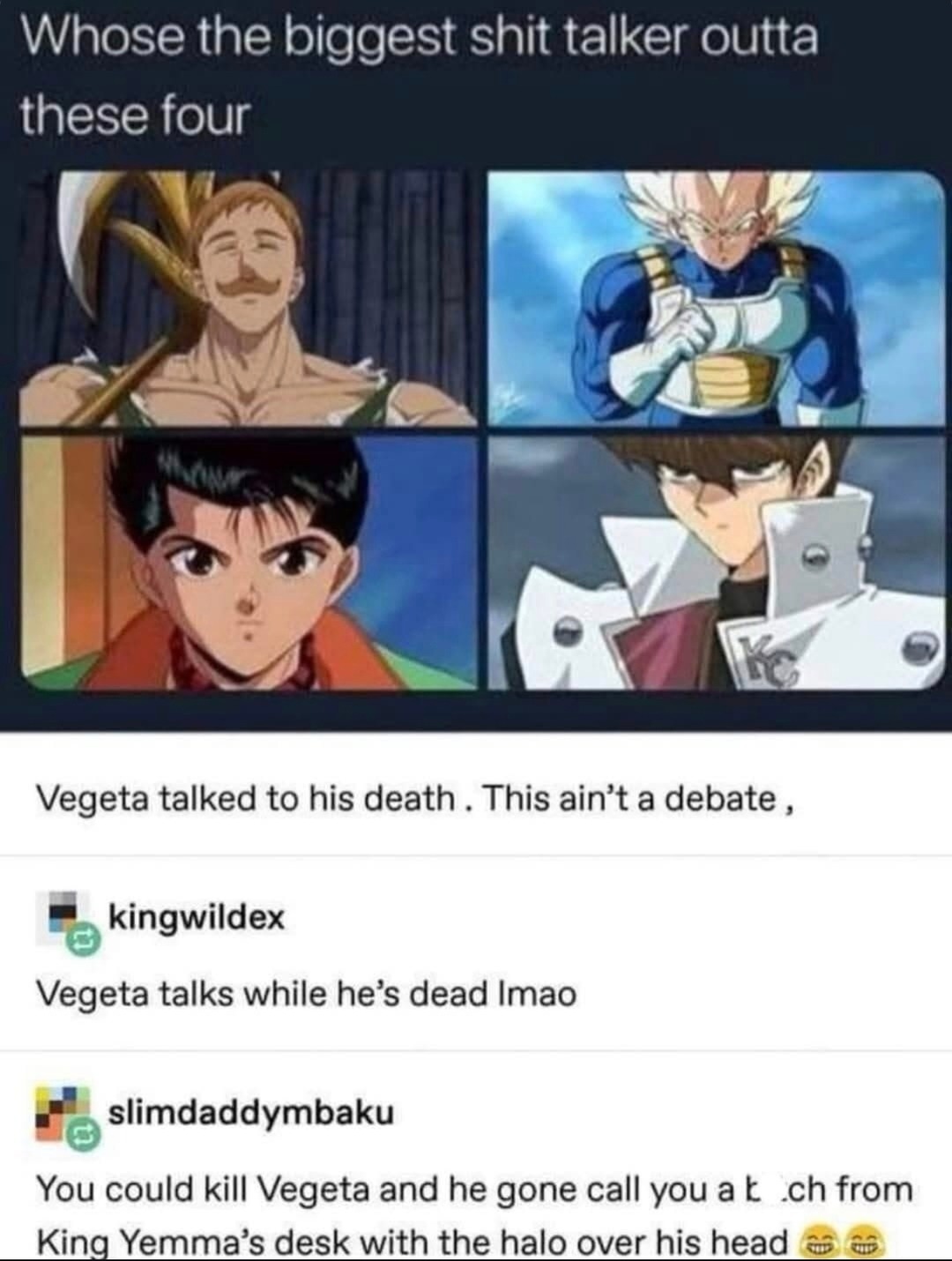 King Vegeta Memes