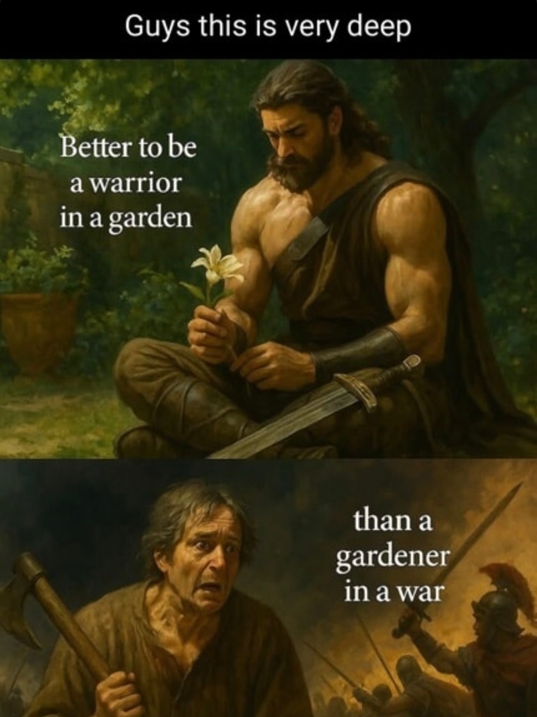The best Warrior memes :) Memedroid