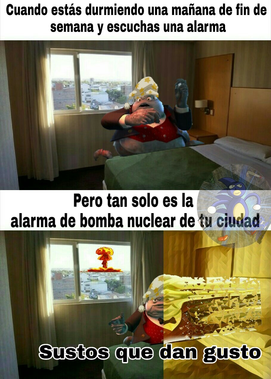 Ya no le dejan ni dormir tranquilo a uno... - Meme subido por el ...