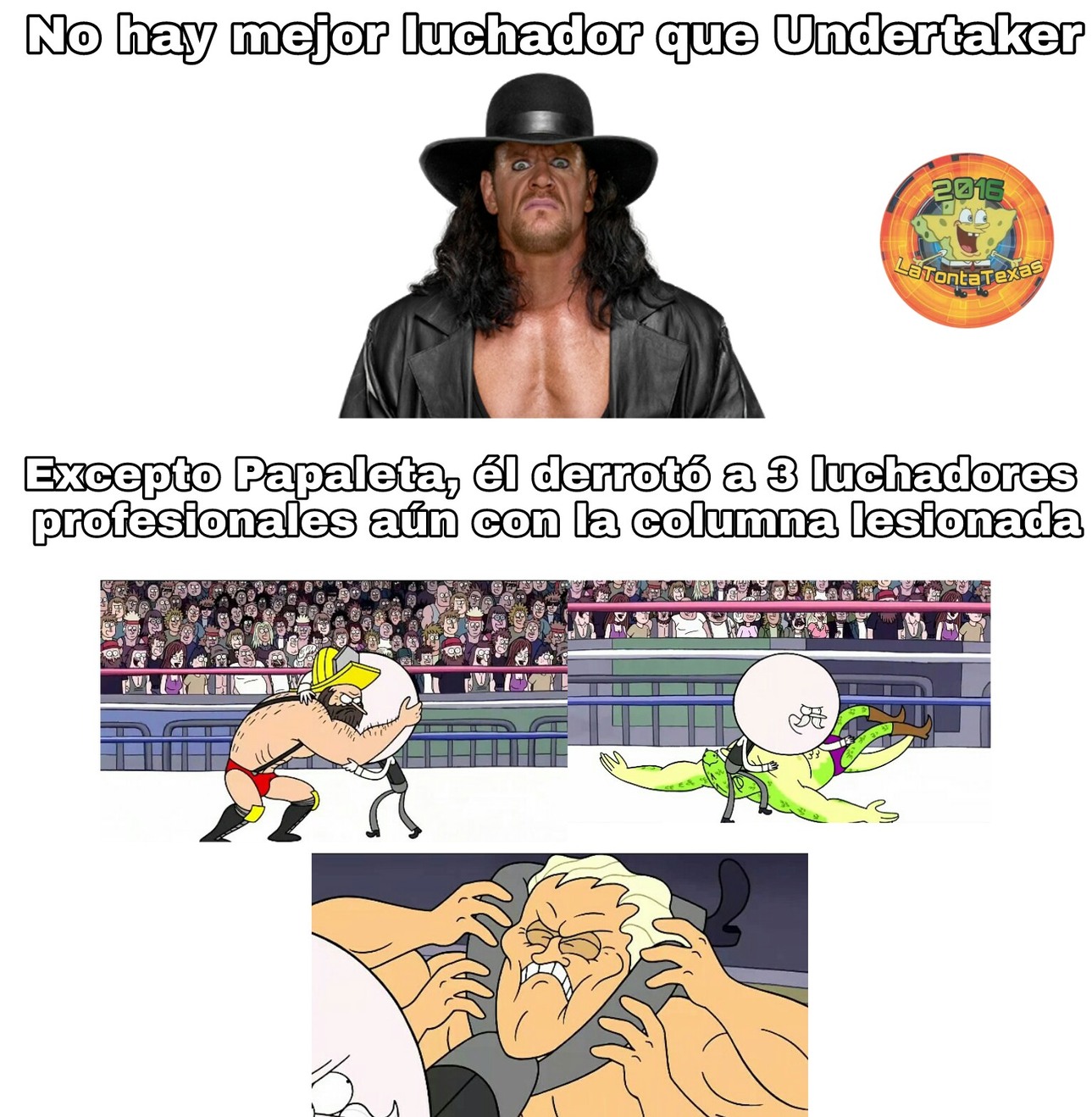 El mejor luchador del mundo - Meme subido por LaTontaTexas :) Memedroid