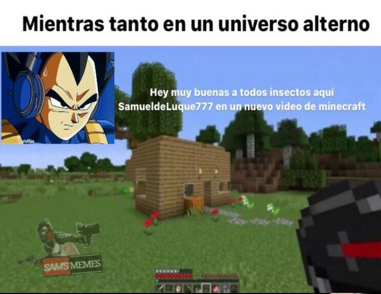 Samuel de Luque=vegetta777 - Meme subido por AmericanSam :) Memedroid