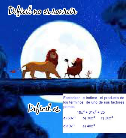 Factorización - Meme subido por SunGaming90 :) Memedroid
