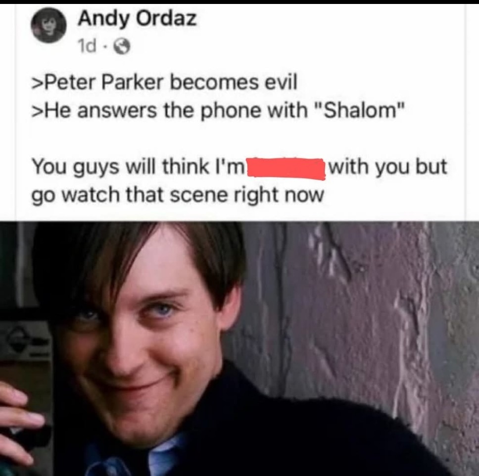 Peter Parker Smil Meme