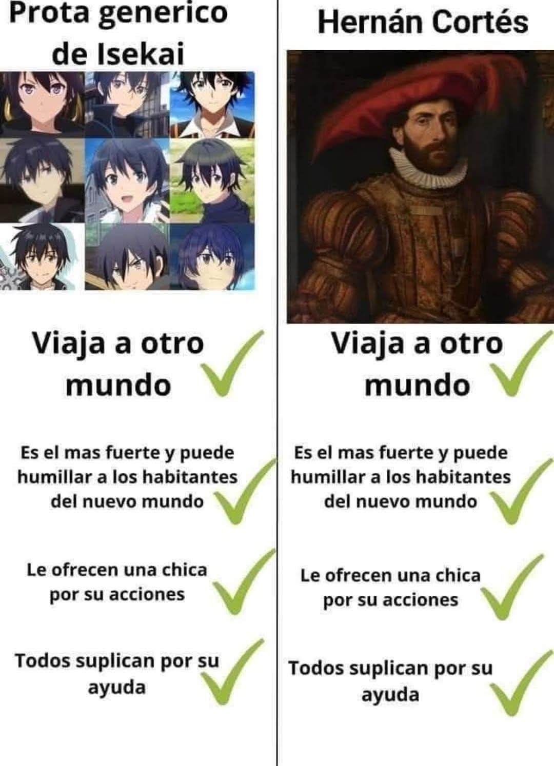 Top memes de Isekai en español :) Memedroid