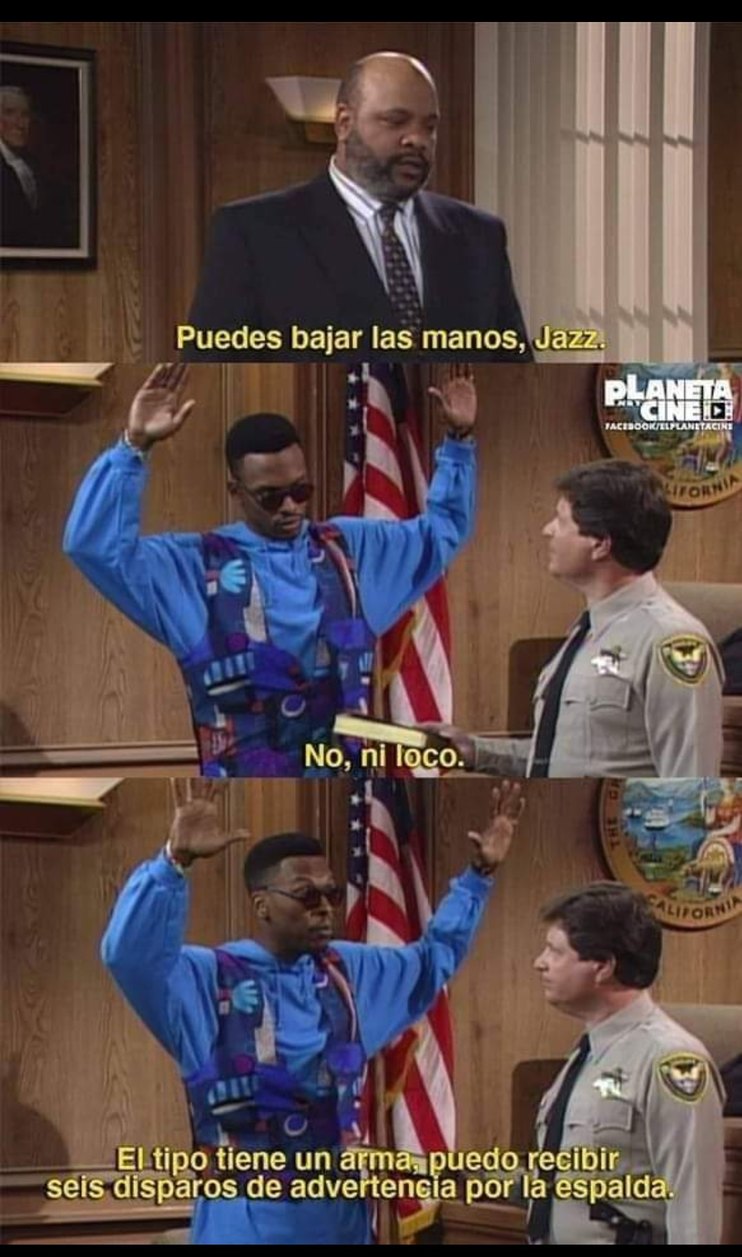 6 disparos de advertencia - Meme subido por wolschaldo :) Memedroid